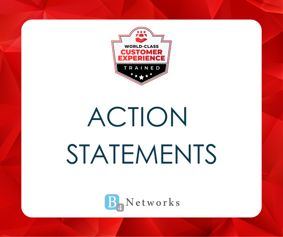 What is an Action Statement? | B4 Networks Inc.